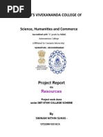 Java Project Report | PDF | Net Beans | Applications & Software