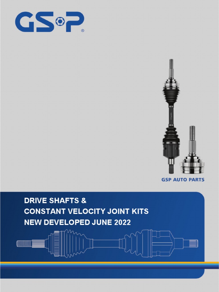 C V Joint+&+Drive+Shafts+Catalogue+2022 | PDF | Four Wheel Drive | Bmw