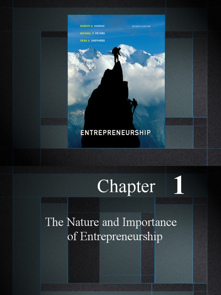 Chap001 130427225322 Phpapp01 | PDF | Entrepreneurship | Innovation