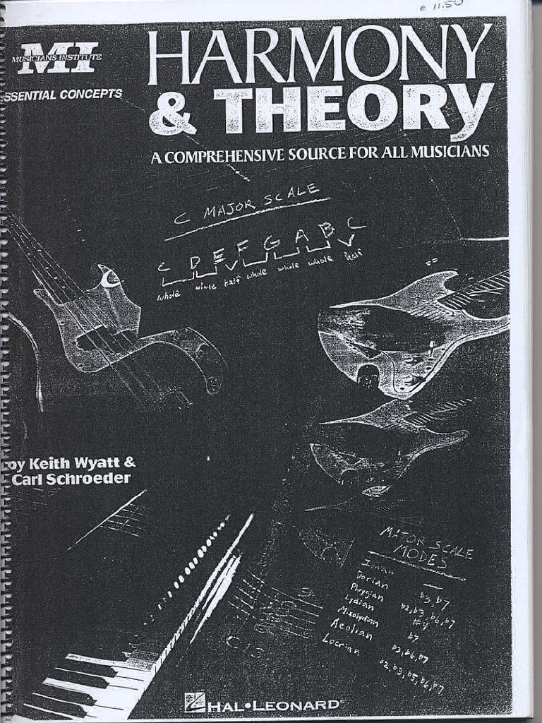 Musicians Institute Harmony Theory | PDF