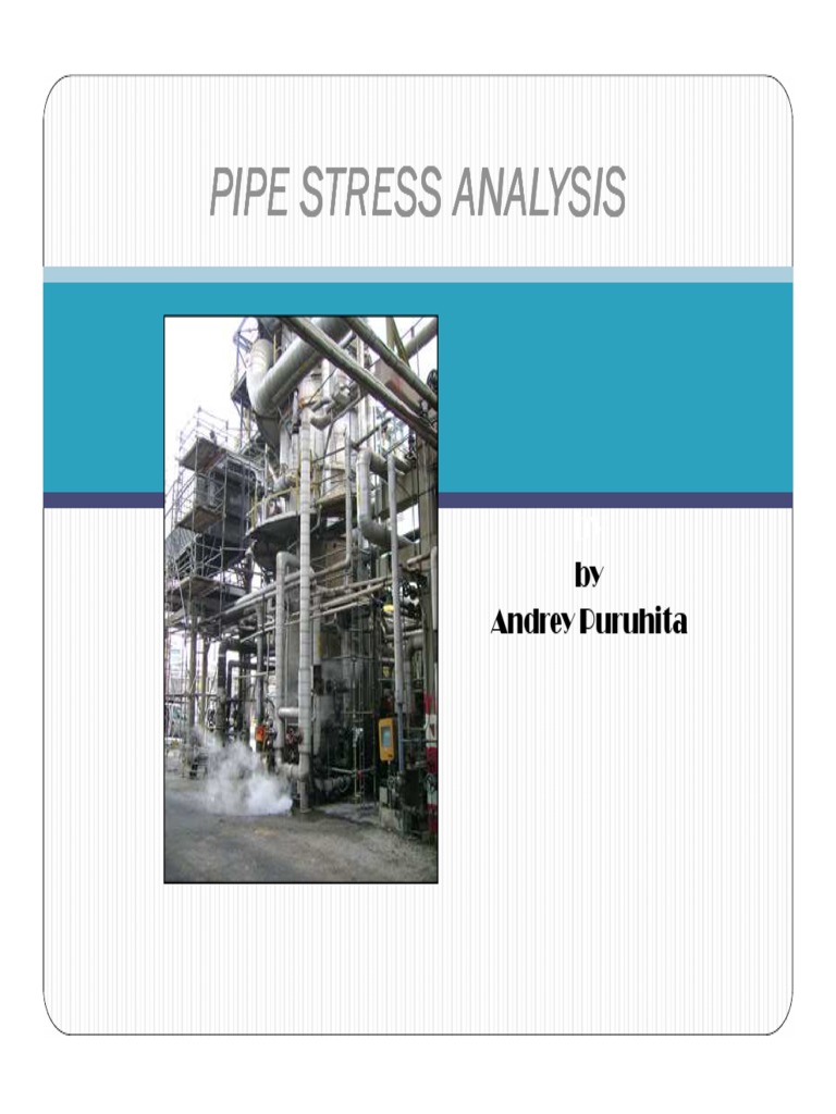Pipe Stress Analysis With Caesar Ii 240414 | PDF