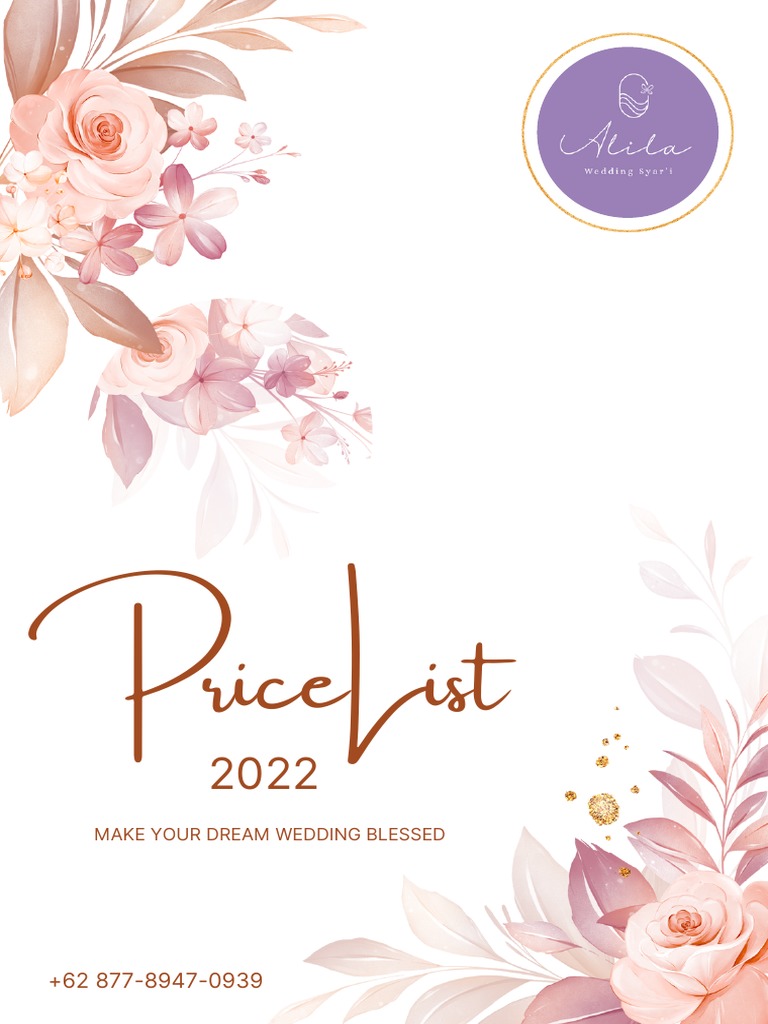 Wedding Planning Package Guide: Affordable Options for Akad, Reception ...