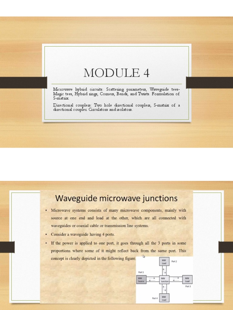 Magic Tee and S Matrix PDF | PDF
