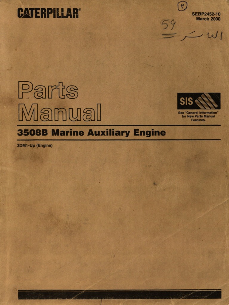 CAT 3508 Part Manual | PDF