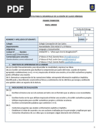 Prueba Lectura Habia Una Vez Tres Chanchitas | PDF