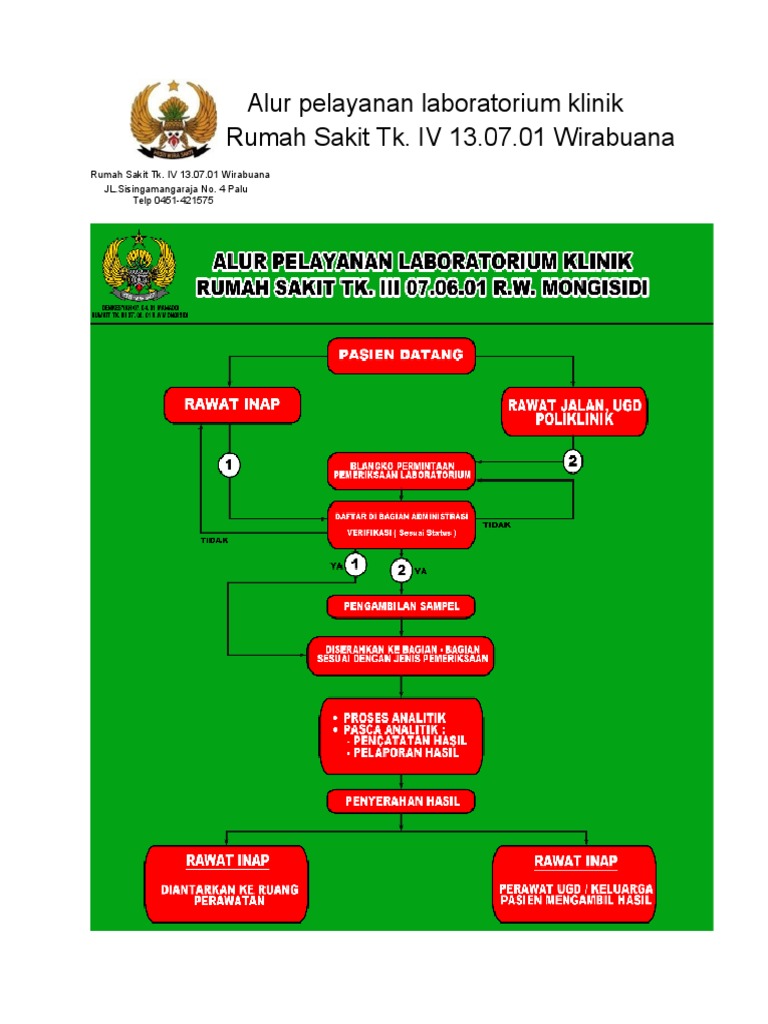 Alur Pelayanan Lab | PDF