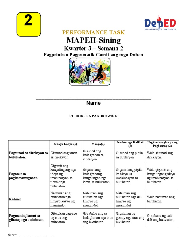 Performance Task Module 5 & 6 | PDF