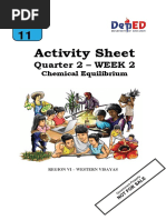 General Chemistry 2 Q4 Module 2 1 | PDF | Chemical Equilibrium ...
