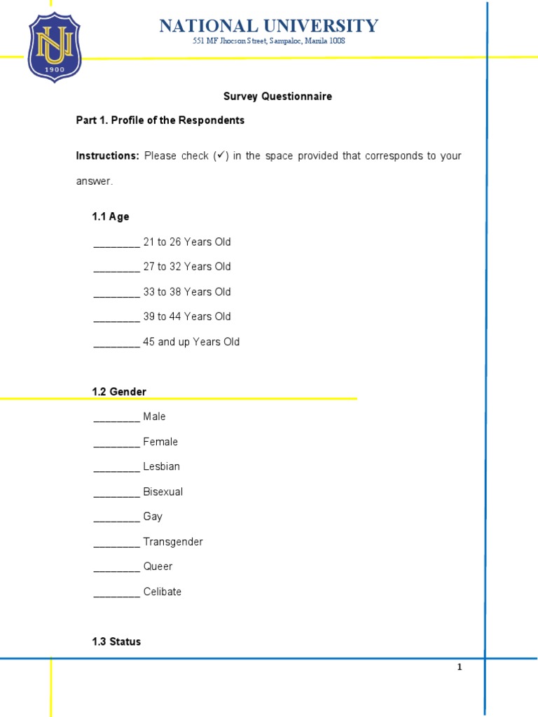 E-Banking Survey Questionnaire | PDF | Online Banking | Banks & Banking