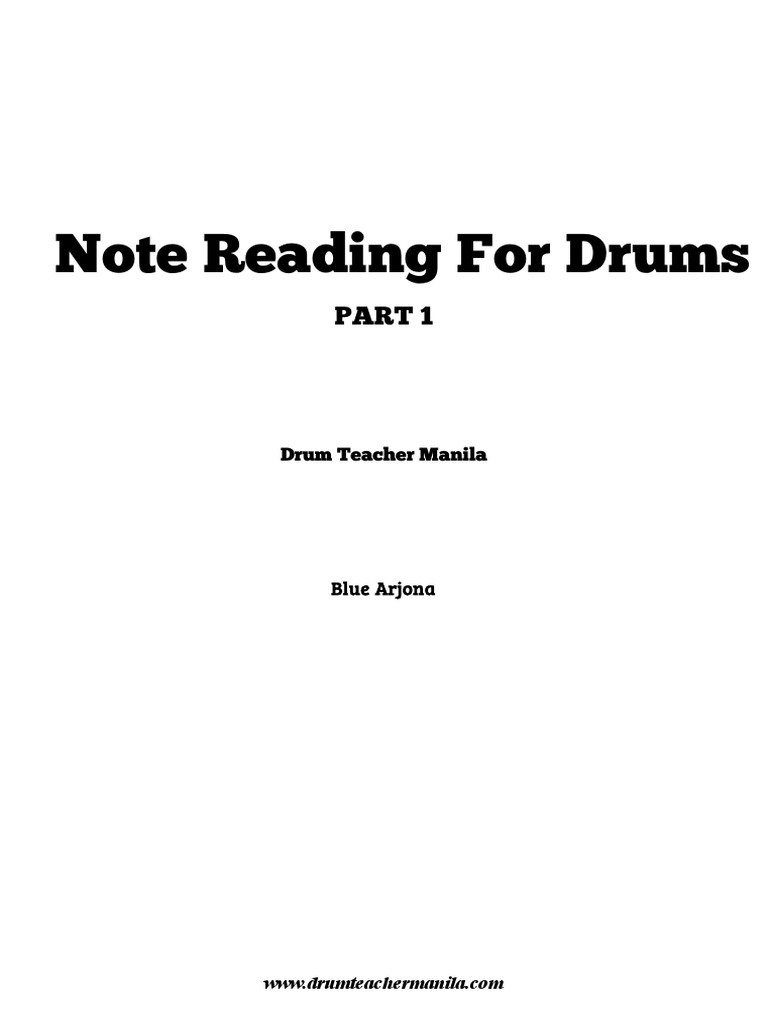 Note Reading PART 1 Exercises | PDF