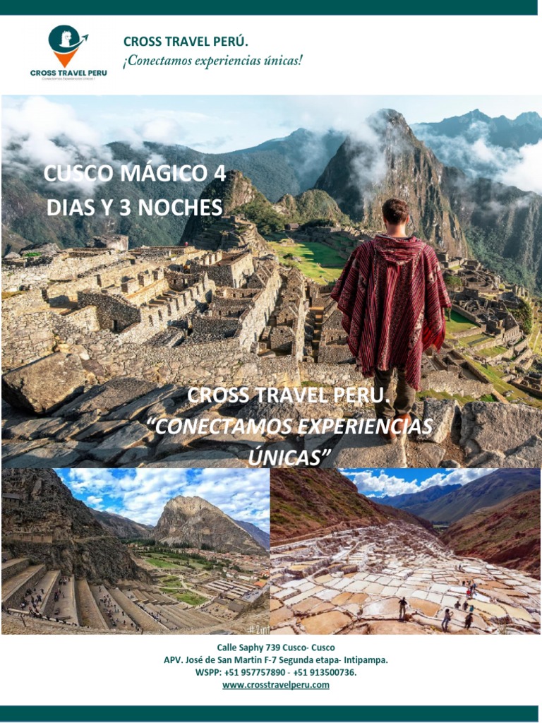 Un viaje mágico por el Imperio Inca: el tour de 4 días y 3 noches de Cusco | PDF