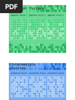 Easy Sudoku - 50 Printable Puzzles With Answers | PDF | Puzzles ...