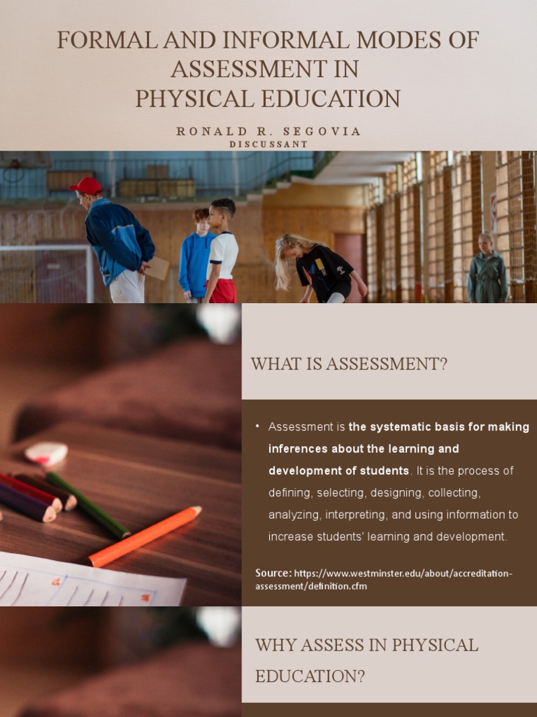 Assessment Modes in Physical Education | PDF | Educational Assessment ...