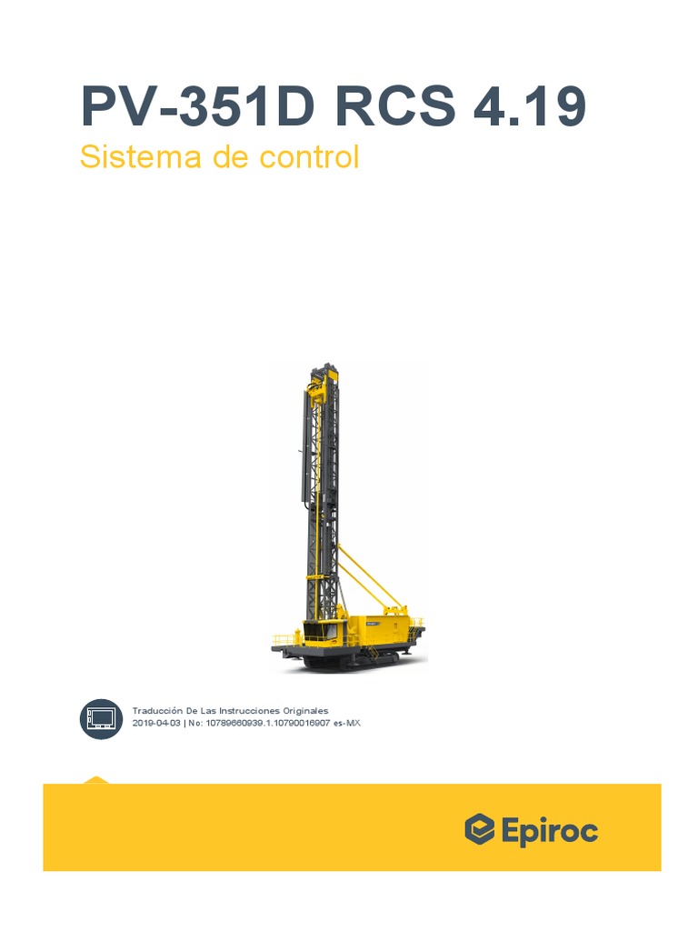 10789660939.1.10790016907 es-MX PV-351D RCS 4.19 Control System | PDF ...