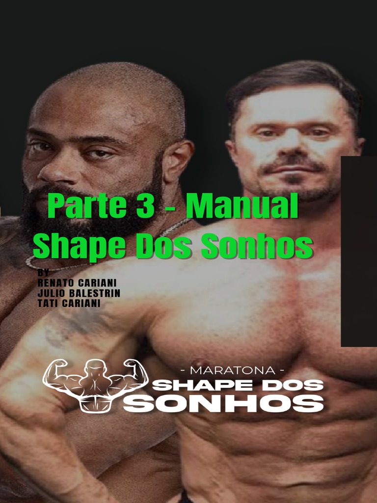 Parte 3 - Manual Shape Dos Sonhos (l4) | PDF | Músculo esquelético ...