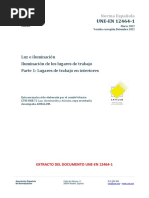 UNE-EN - 12464-1 2022 - Ilum. Lugares Trabajo Int. | PDF