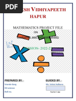 Maths Project | PDF | Trigonometric Functions | Function (Mathematics)