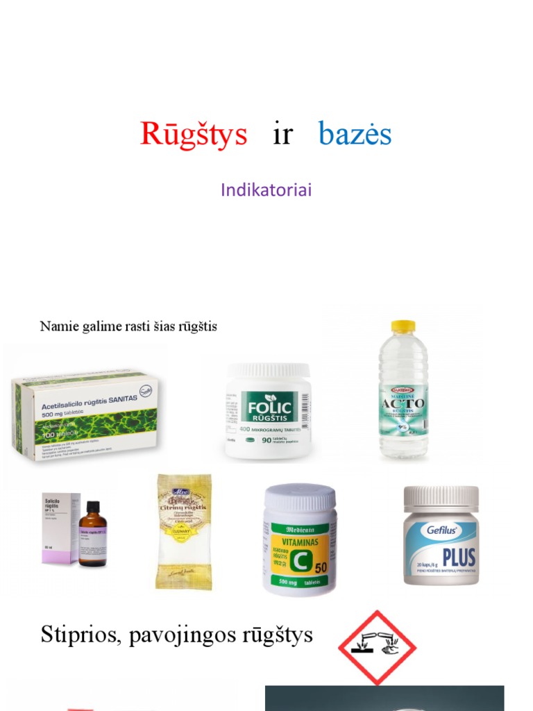 Rugstys Bazes Indikatoriai. | PDF