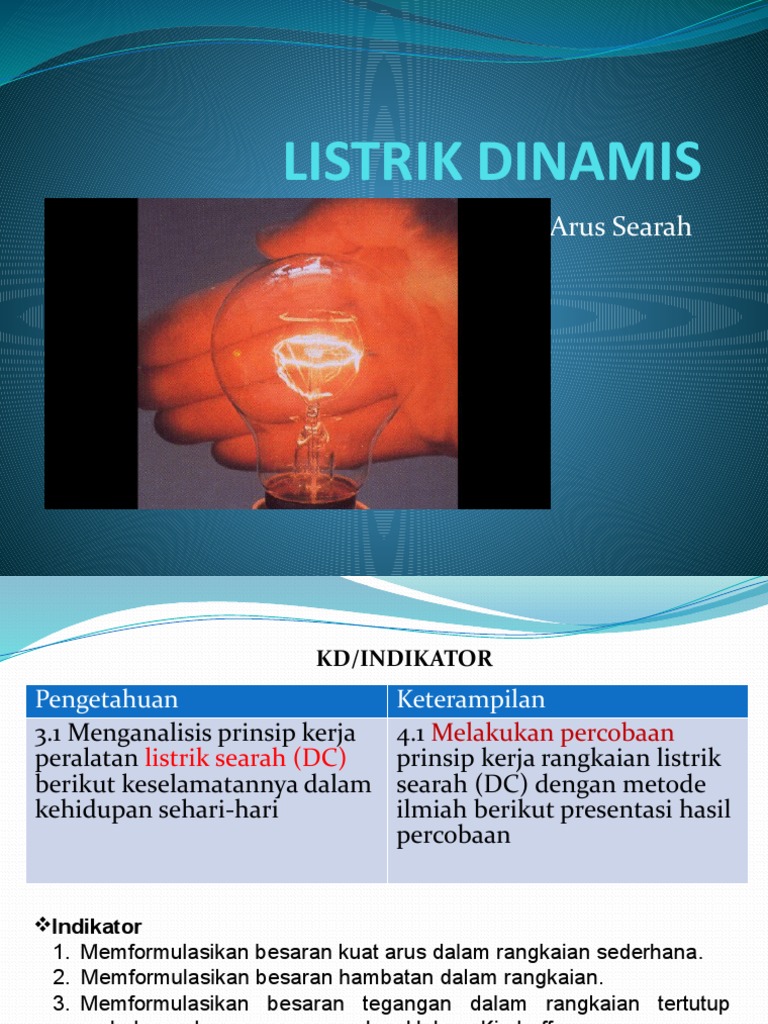 Prinsip dan Pengukuran Listrik DC | PDF