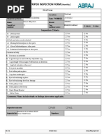 Substation Inspection Checklist | PDF | Power Engineering | Components