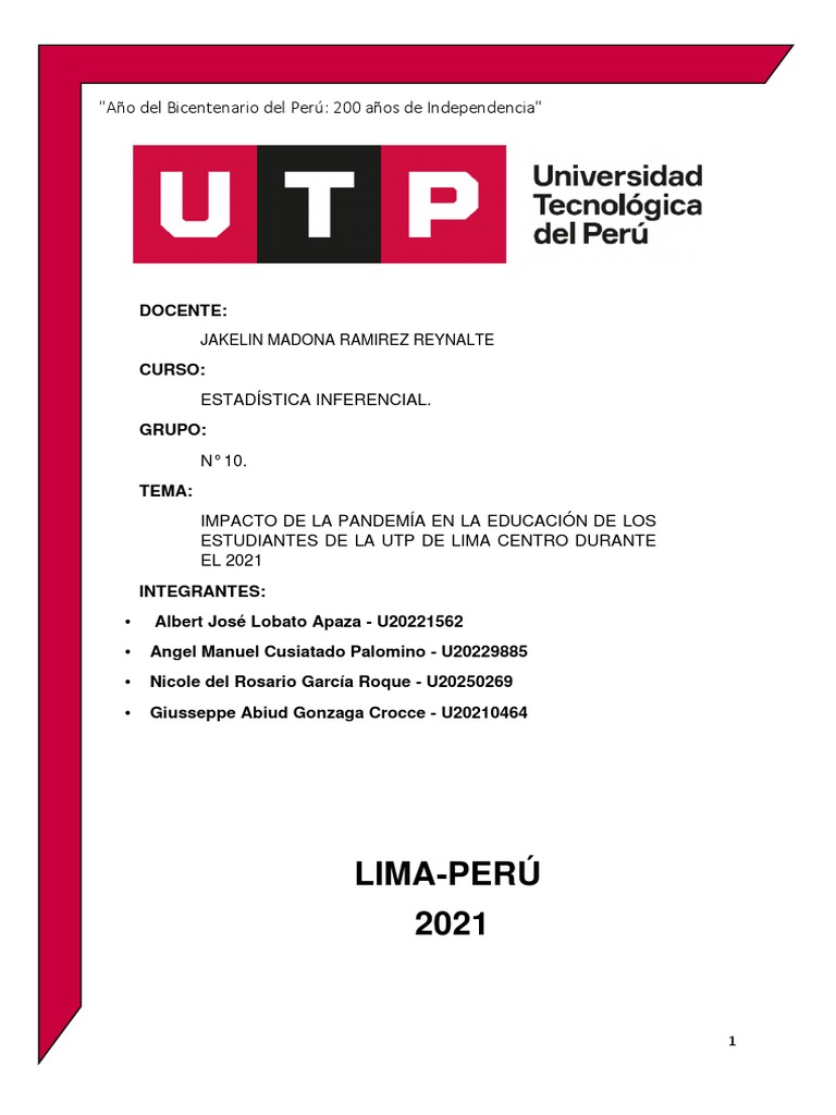 Trabajo Final EDeee-1 | PDF | Intervalo de confianza | Media