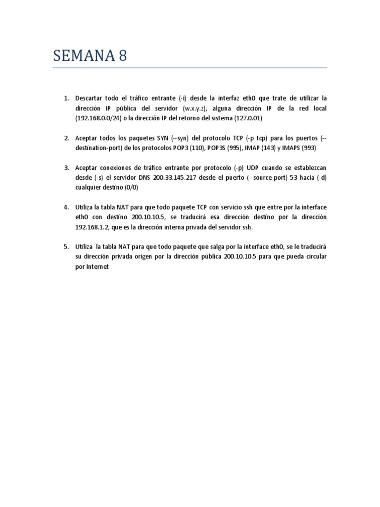 U3 - S8 - Ejercicios para Actividad Virtual | PDF