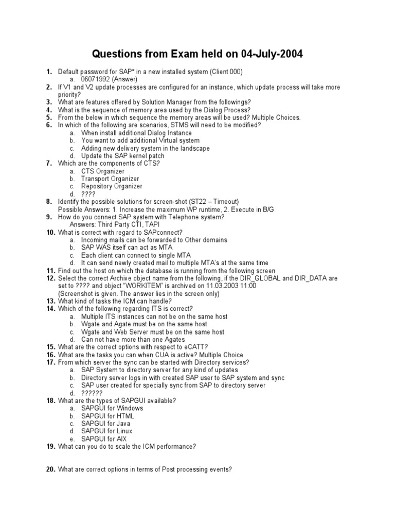 Basis Certification 2004 | PDF | Web Server | Internet & Web