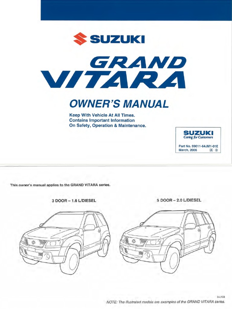Manual Grand Vitara | PDF