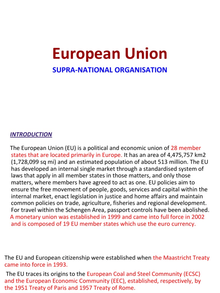 European Union | PDF | European Union | European Commission