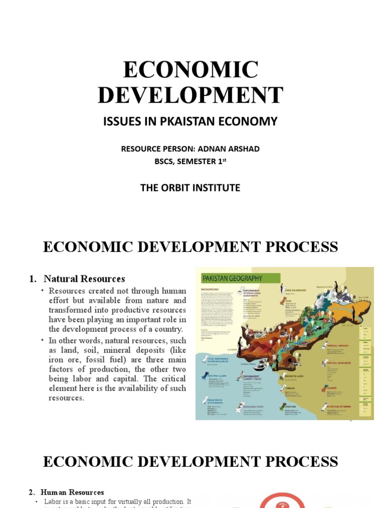 Eco Development - Lec 2 | PDF | Economic Growth | Resource
