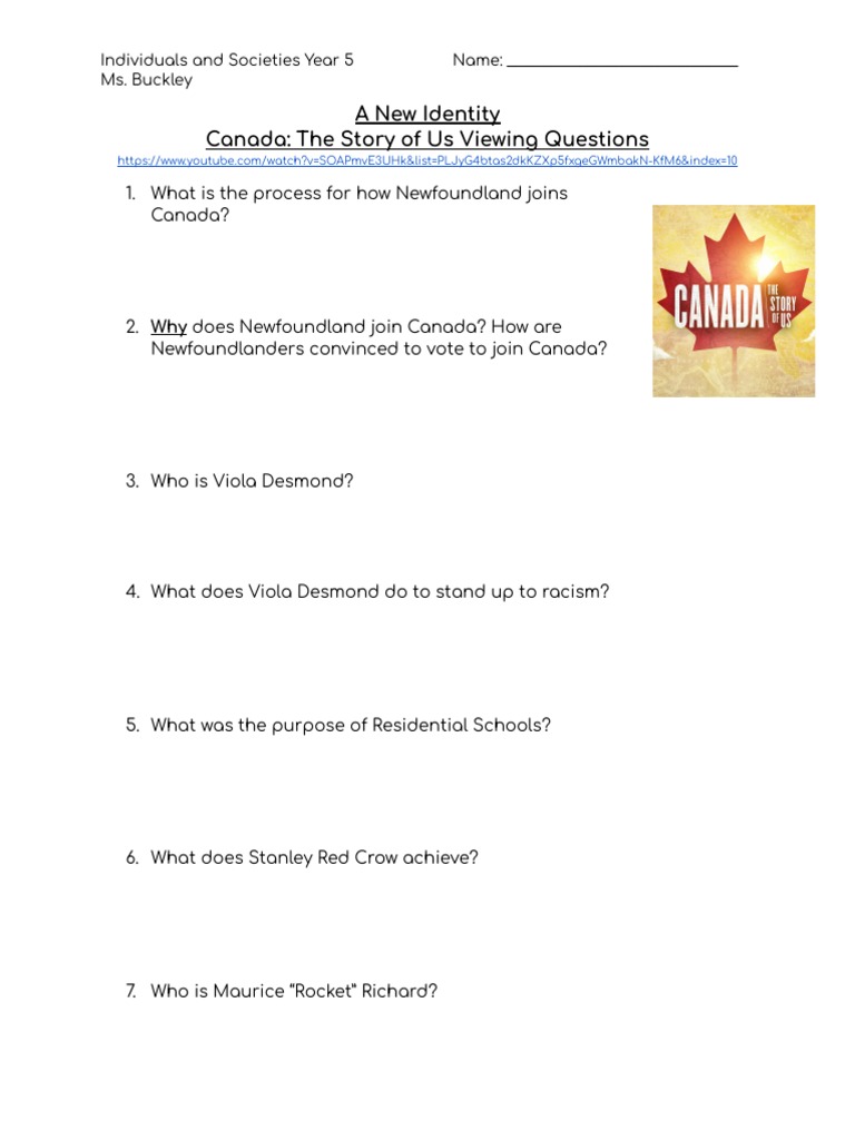 Canada: History & Key Events Q&A | PDF
