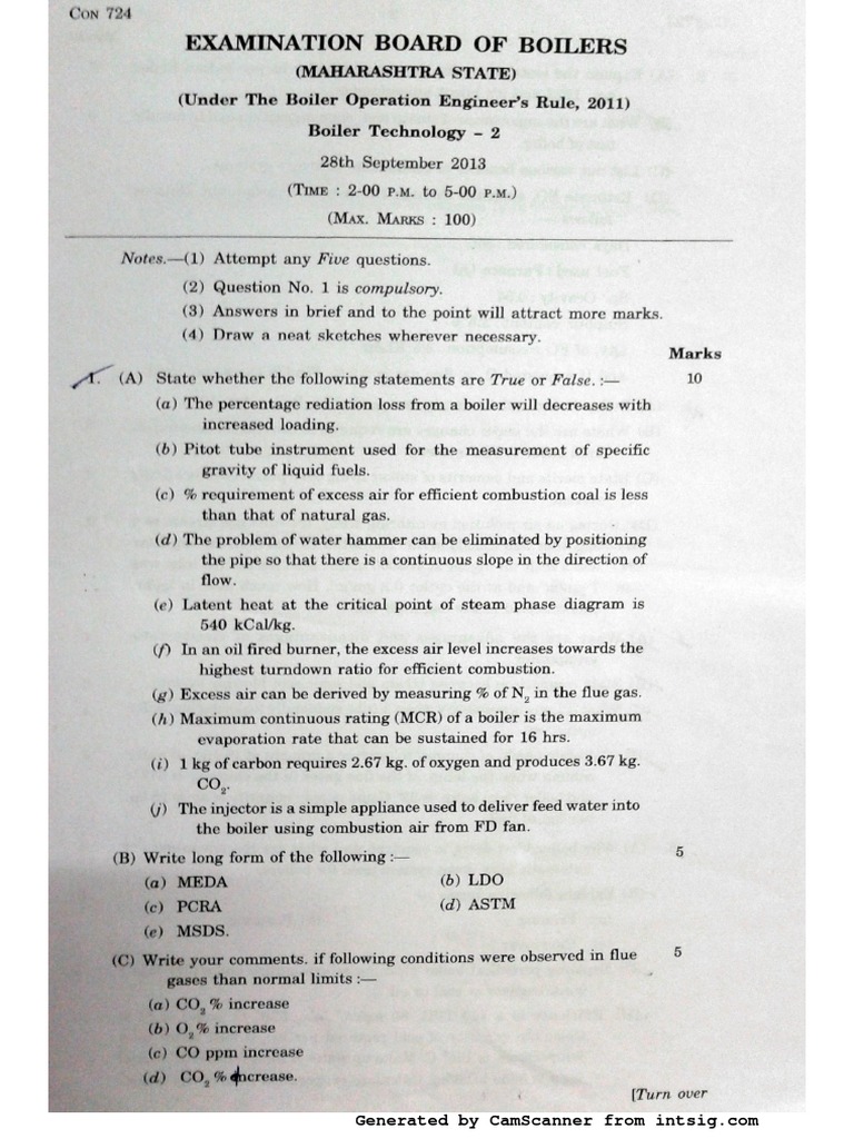 MH Boe 2013 Q Paper 2 | PDF