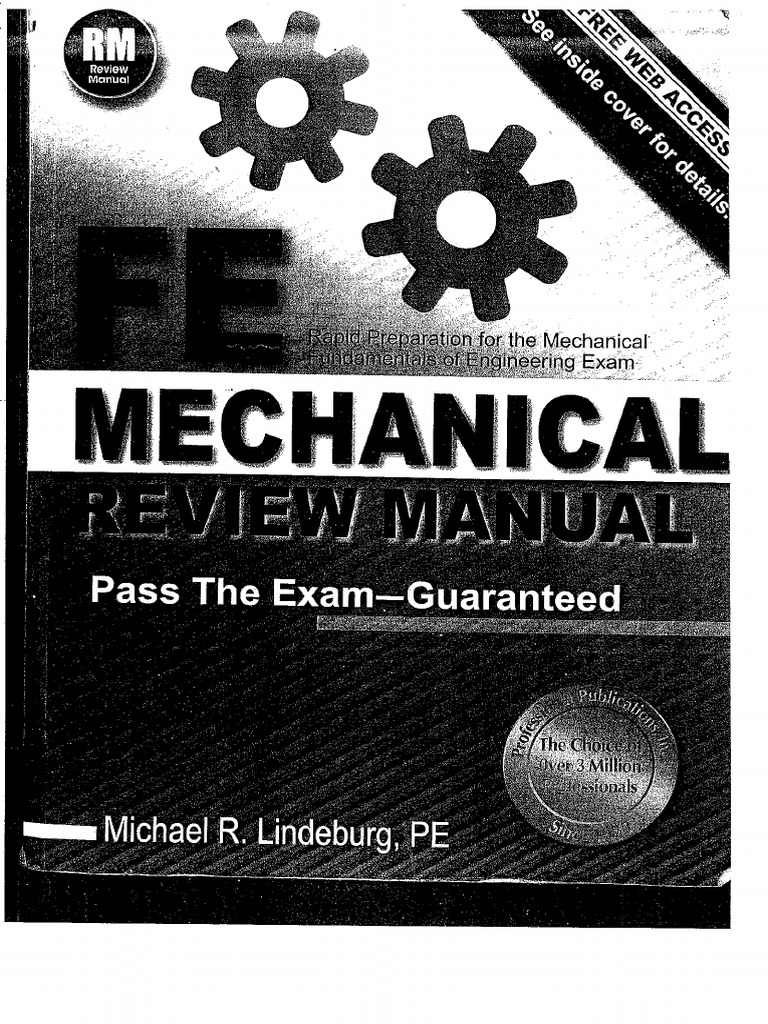 FE Mechanical Review Manual | PDF