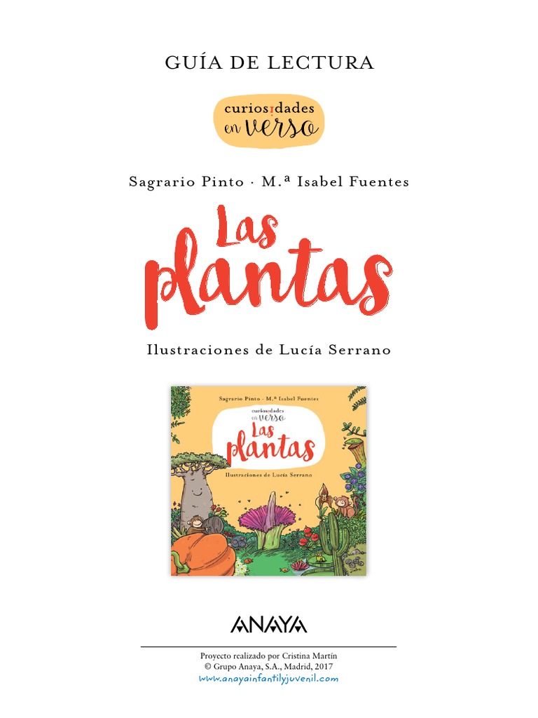 Las Plantas Guia de Lectura | PDF | Inteligencia