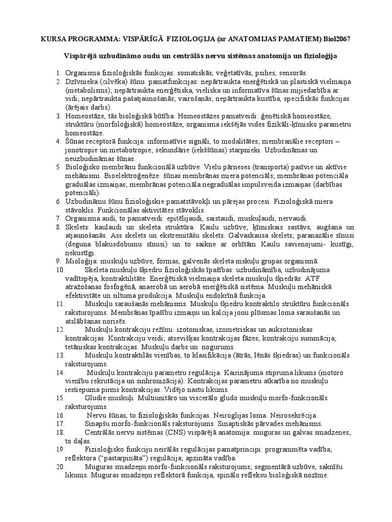 Visp Anat Fiziol Progr Opto 2021 | PDF