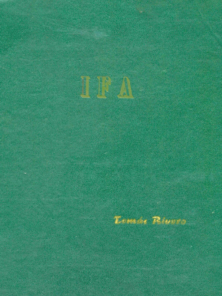 Dice Ifa Pedro Arango Original | PDF