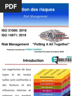 Support de Cours ISO 31000 V 2018 | PDF | Risque | Gestion des risques