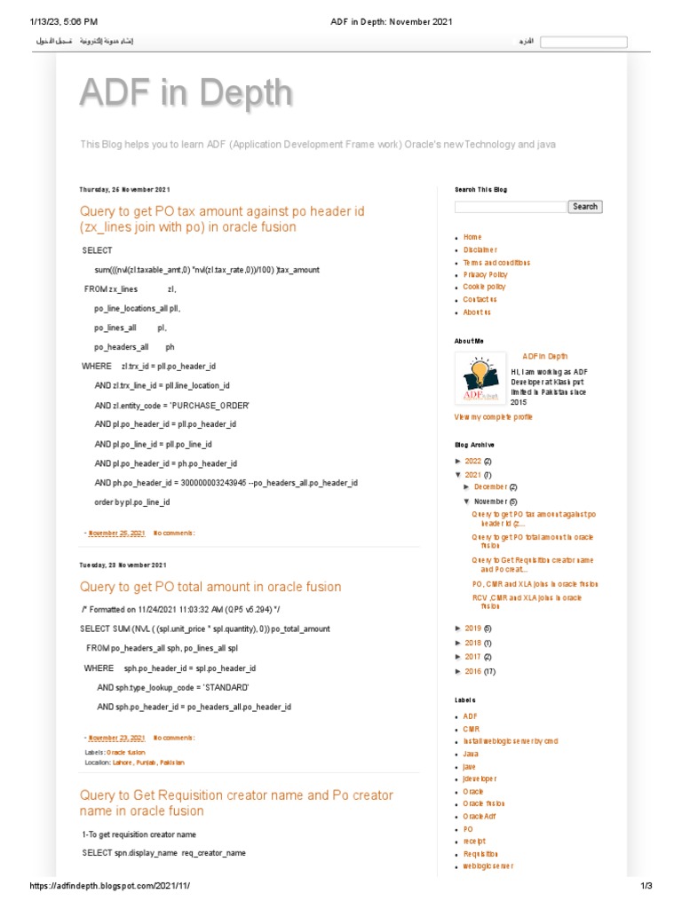 PO, CMR and XLA | PDF | Databases | Software Development