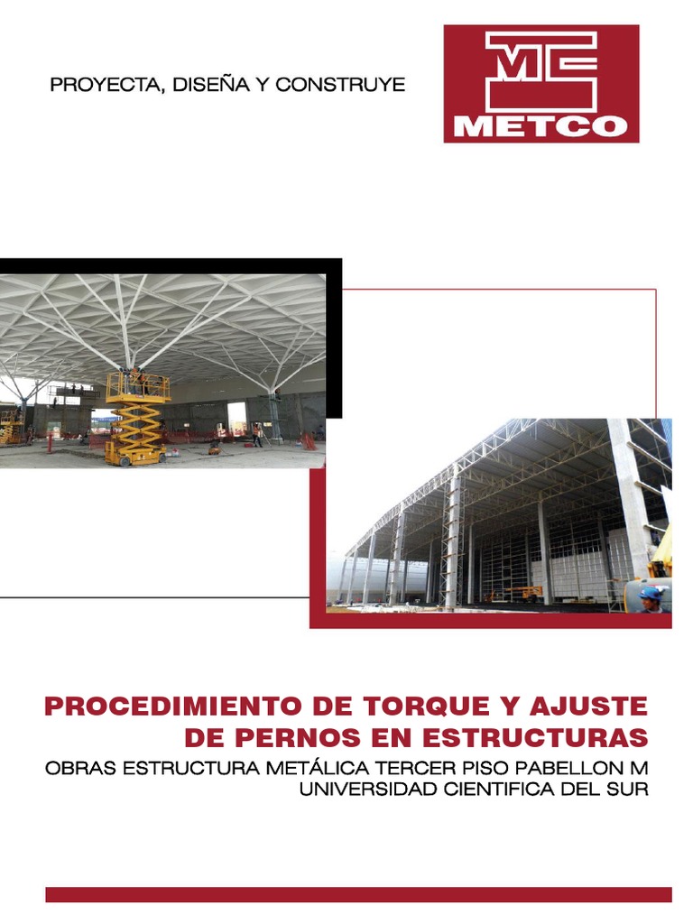 Procedimiento de Torqueo de Pernos Rev 0 | PDF