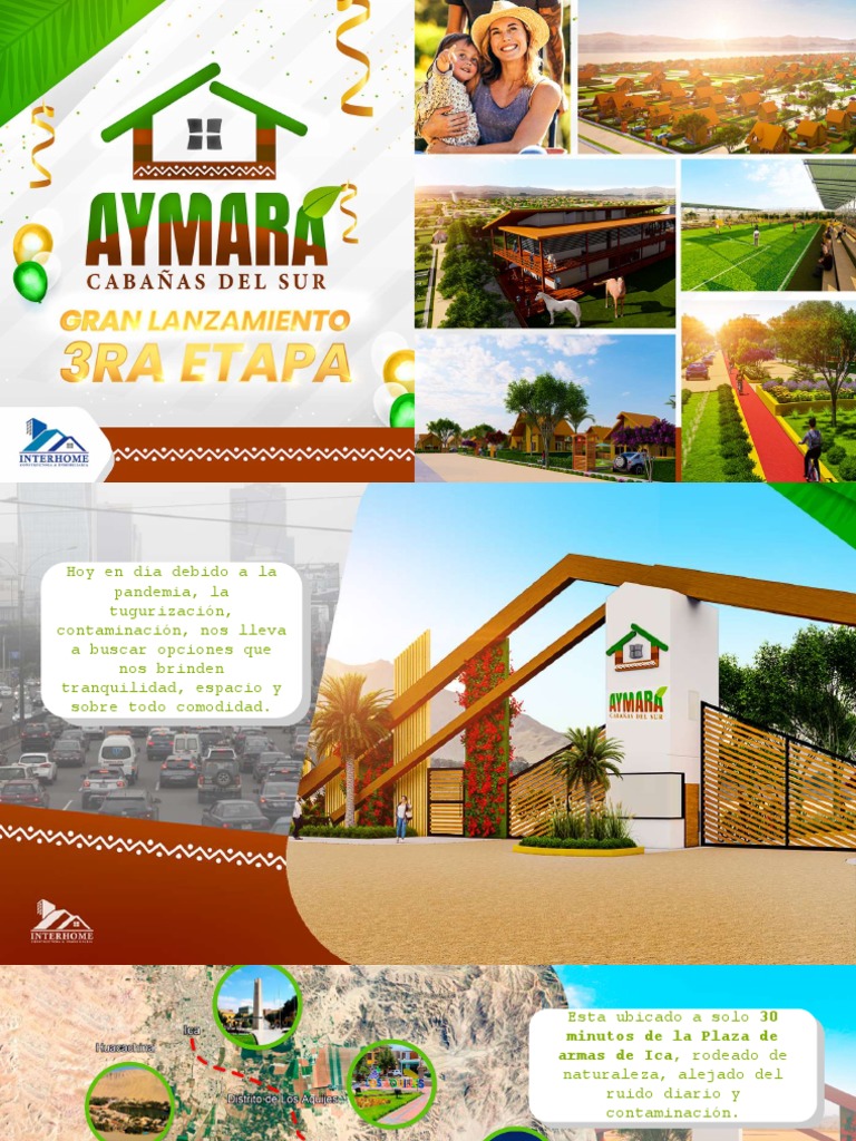 Proyecto Aymara: Cabañas en Ica | PDF
