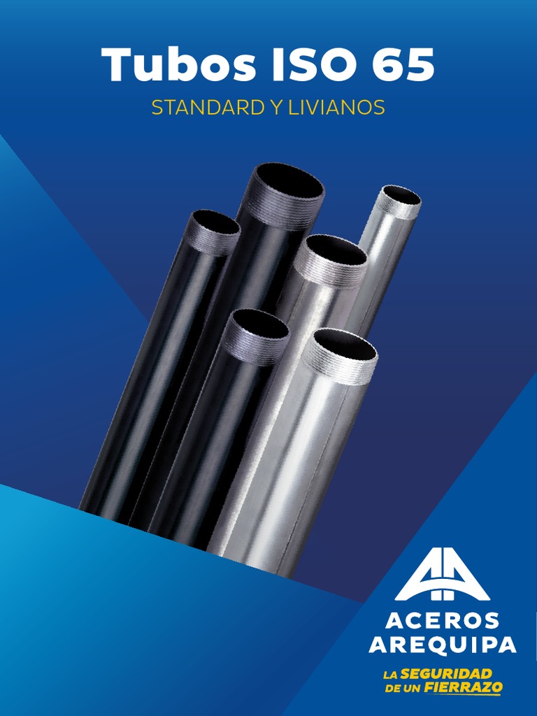 Hoja Tecnica - Tubos - Iso 65 | Descargar gratis PDF | Materiales | Química