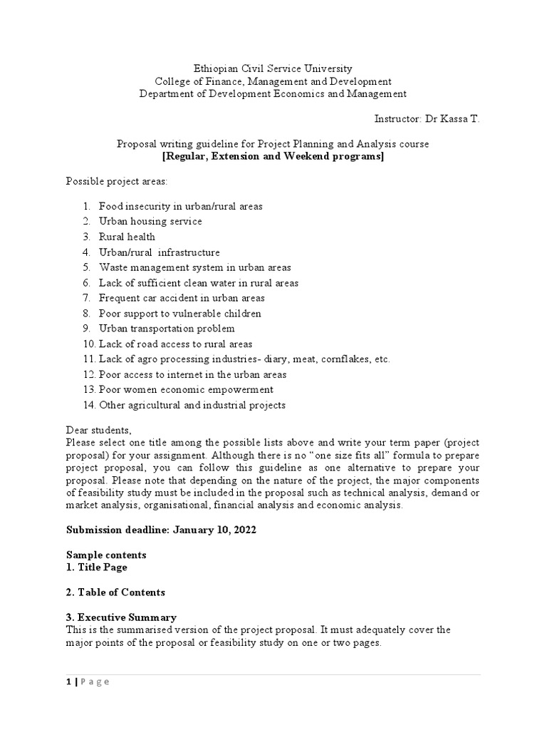 PPA - Proposal Writing Guide | PDF | Feasibility Study | Market (Economics)