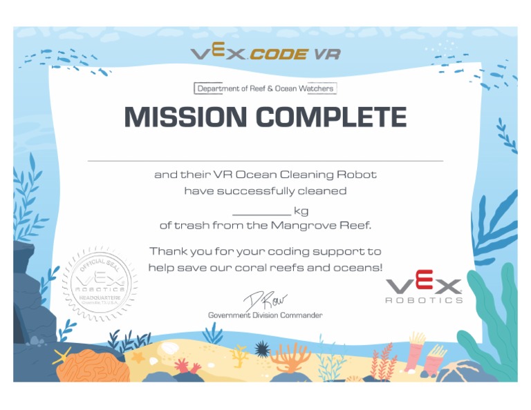 Vex Hoc Certificate 2020 12d9f280650e679e | PDF