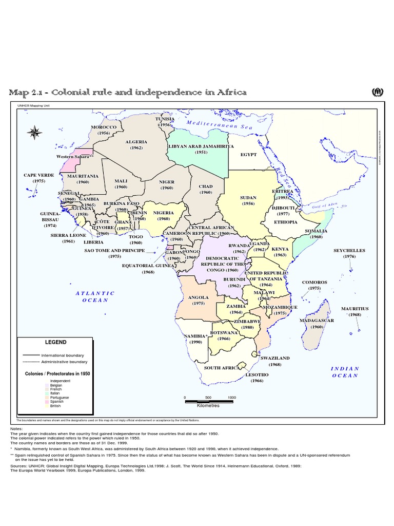 Map Colonial-Africa | PDF | Africa | International Relations