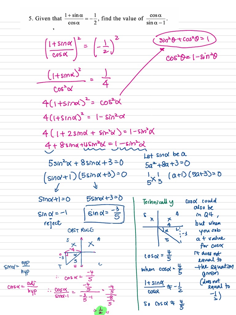 Misc Notes Y10 Q5 | PDF