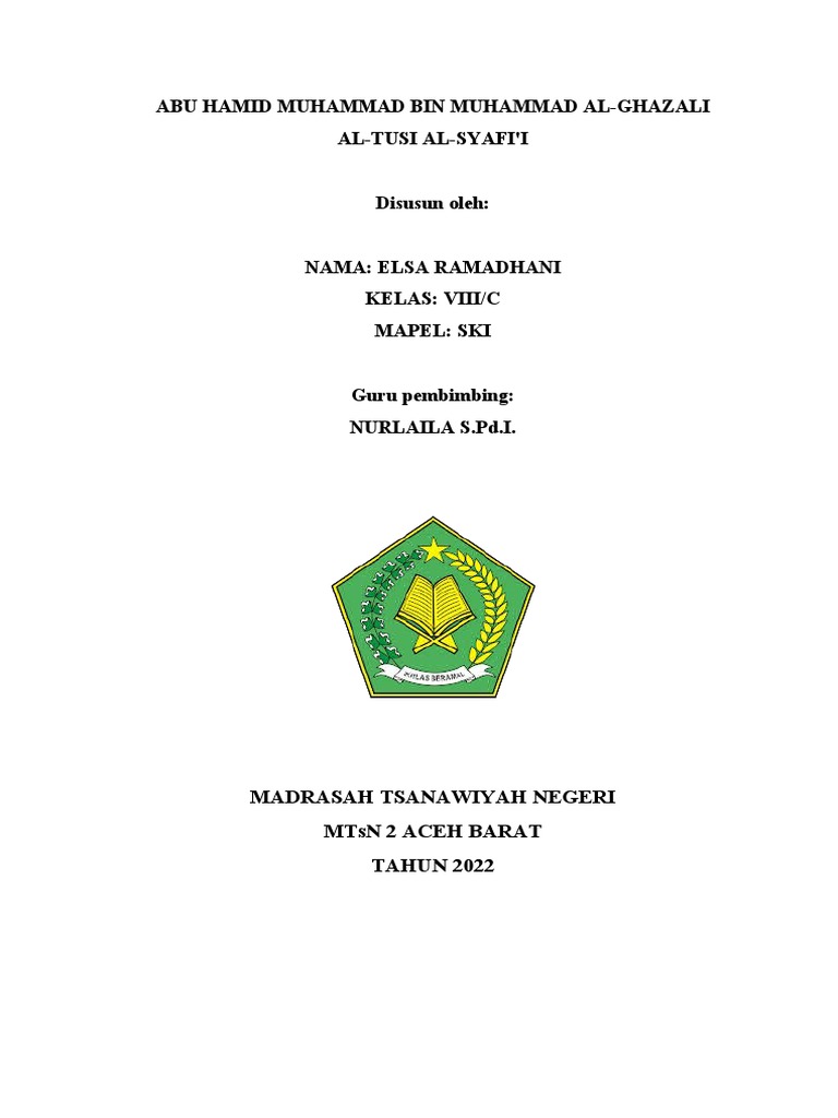 Biografi Lengkap Imam Al-Ghazali | PDF