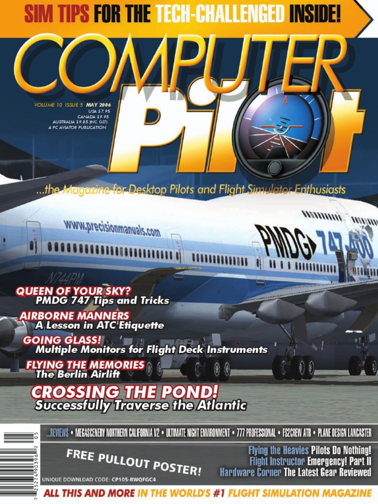 Computer Pilot Magazine 2006 05 | PDF | Personal Computers | Simulation