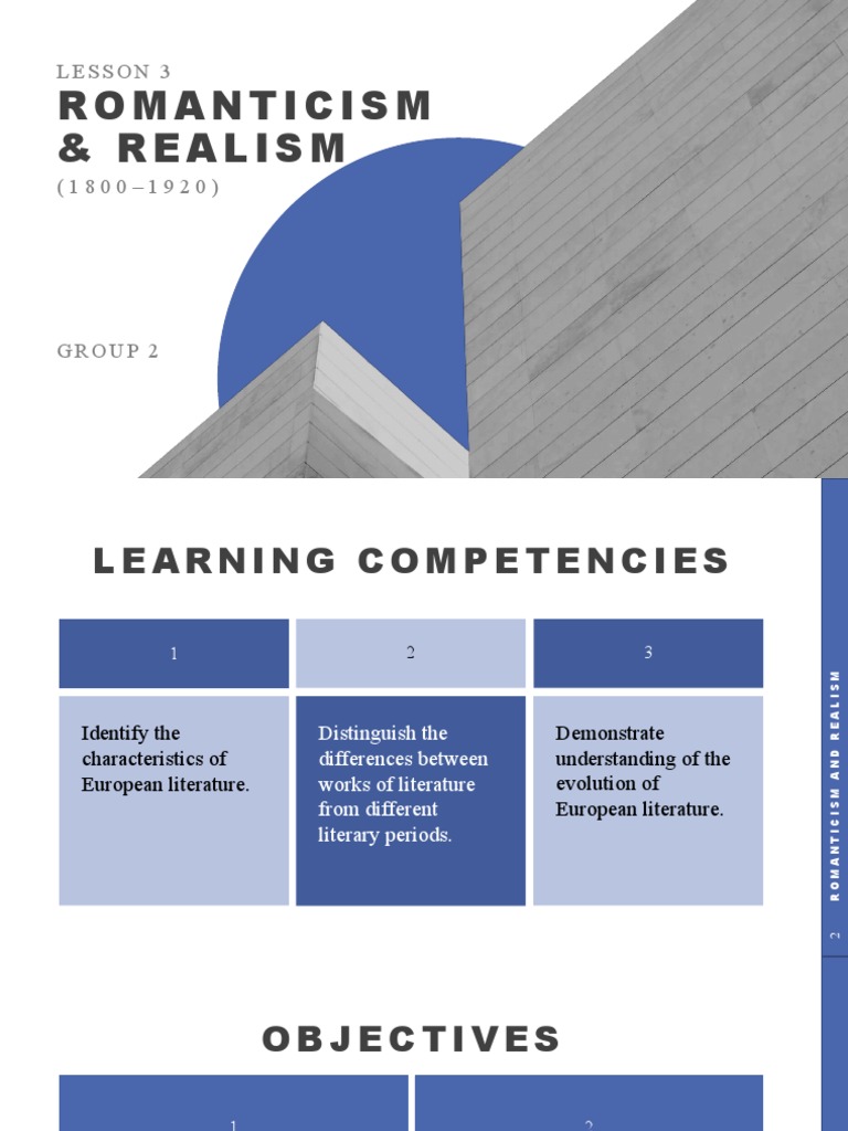 Romanticism vs Realism in Literature | PDF | Romanticism | Realism (Arts)