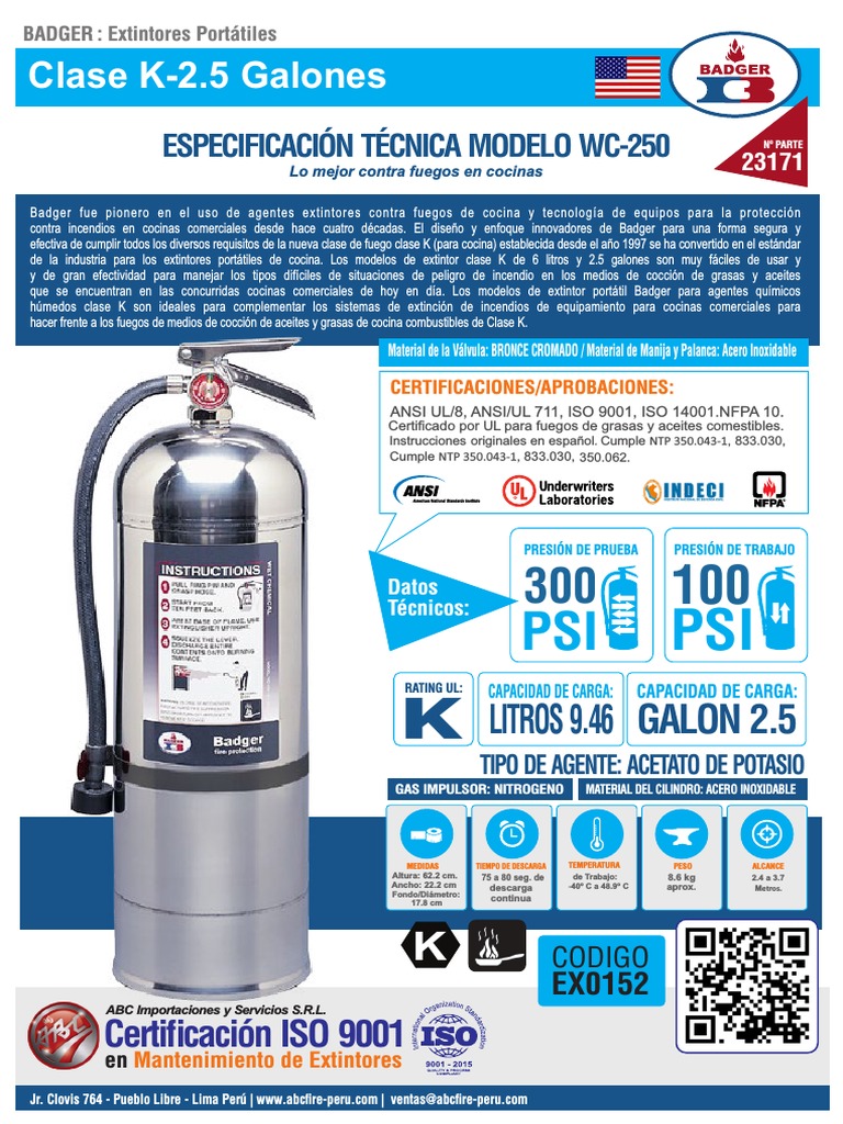FICHA TECNICA EXT DE K DE 2.5 GL (acetato de potasio) | PDF