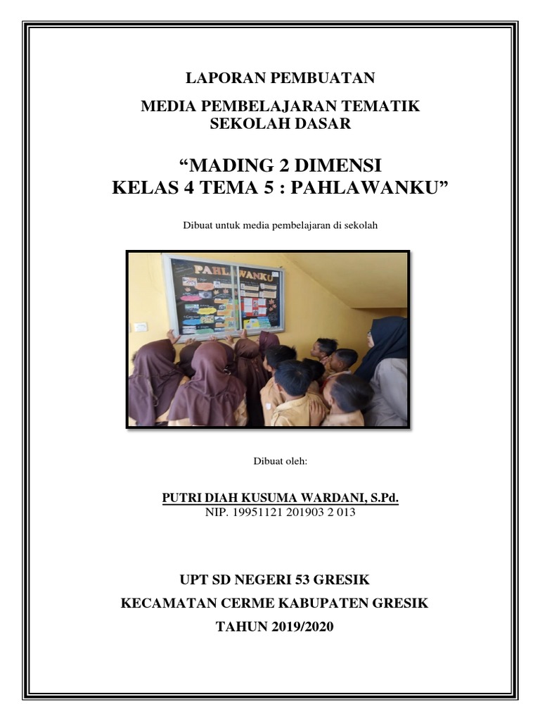 Alat Peraga Mading 2 D | PDF